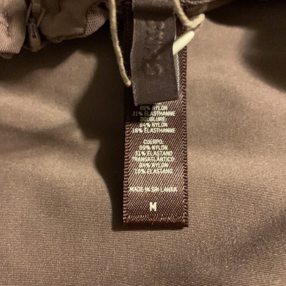 SKIMS | Pants & Jumpsuits | Skims All In One Mock Neck Umber M | Poshmark